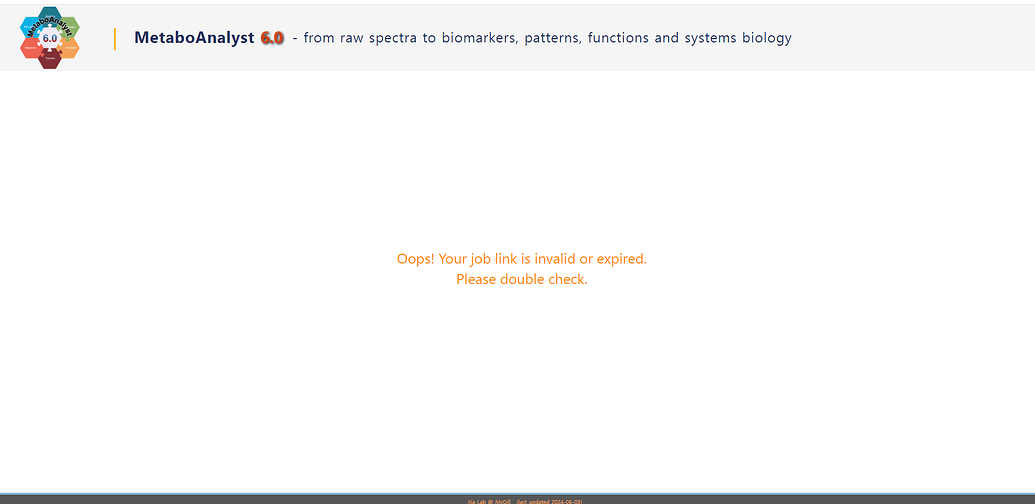 MetaboAnalyst analysis has stopped - MetaboAnalyst - OmicsForum MetaboAnalyst analysis has stopped - MetaboAnalyst - OmicsForum